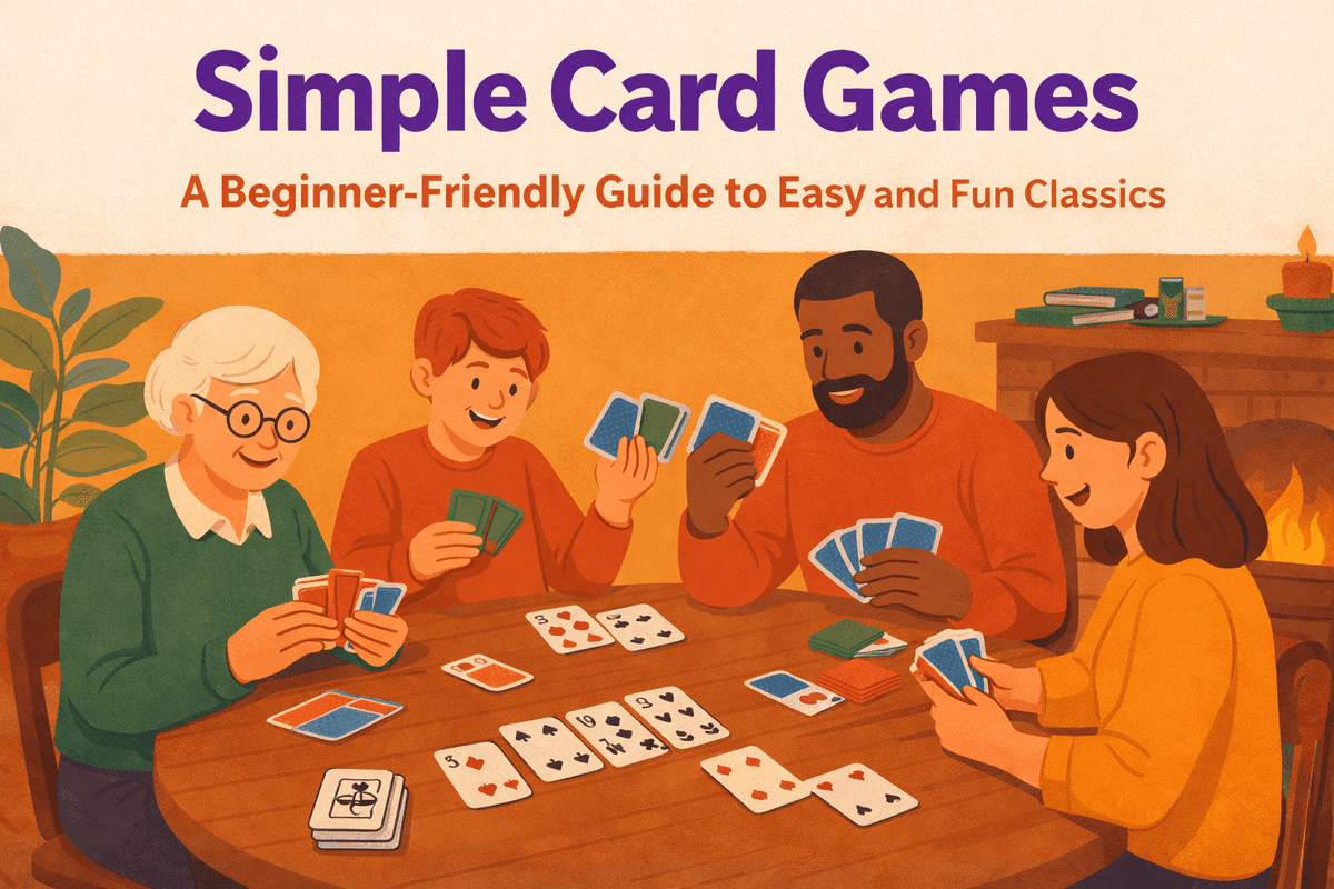 Simple Card Games – Easy Card Games for Beginners & Families