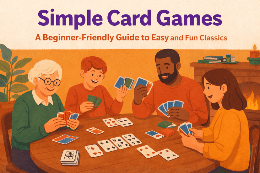 Simple Card Games – Easy Card Games for Beginners & Families